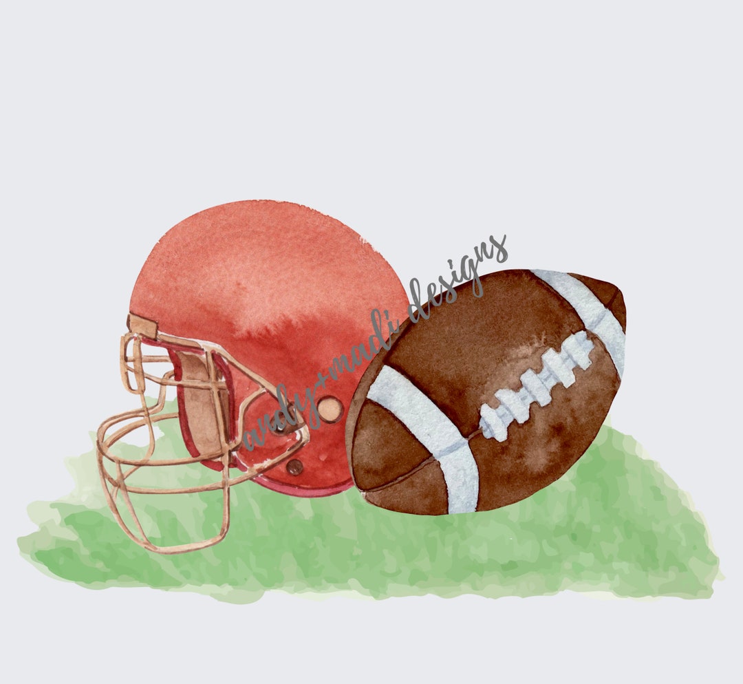 DIGITAL DOWNLOAD / Football PNG, Football and Helmet, Sublimation, Heat ...