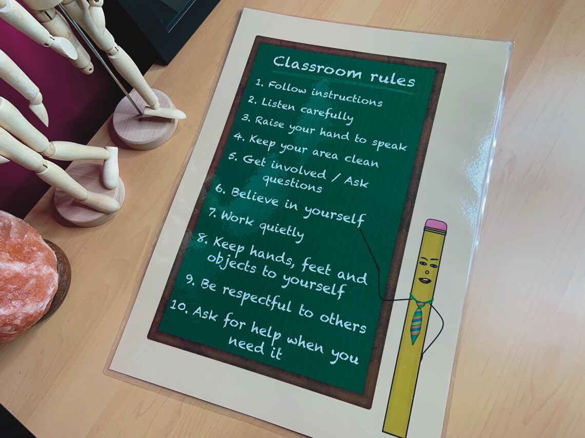 Classroom Rules Posters, School Posters, Classroom Decor, Classroom ...