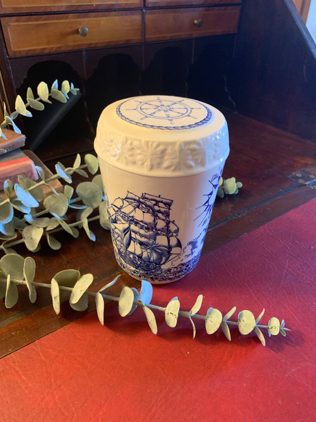 A Vintage Harrods Tea Clipper Tea Caddy - Etsy