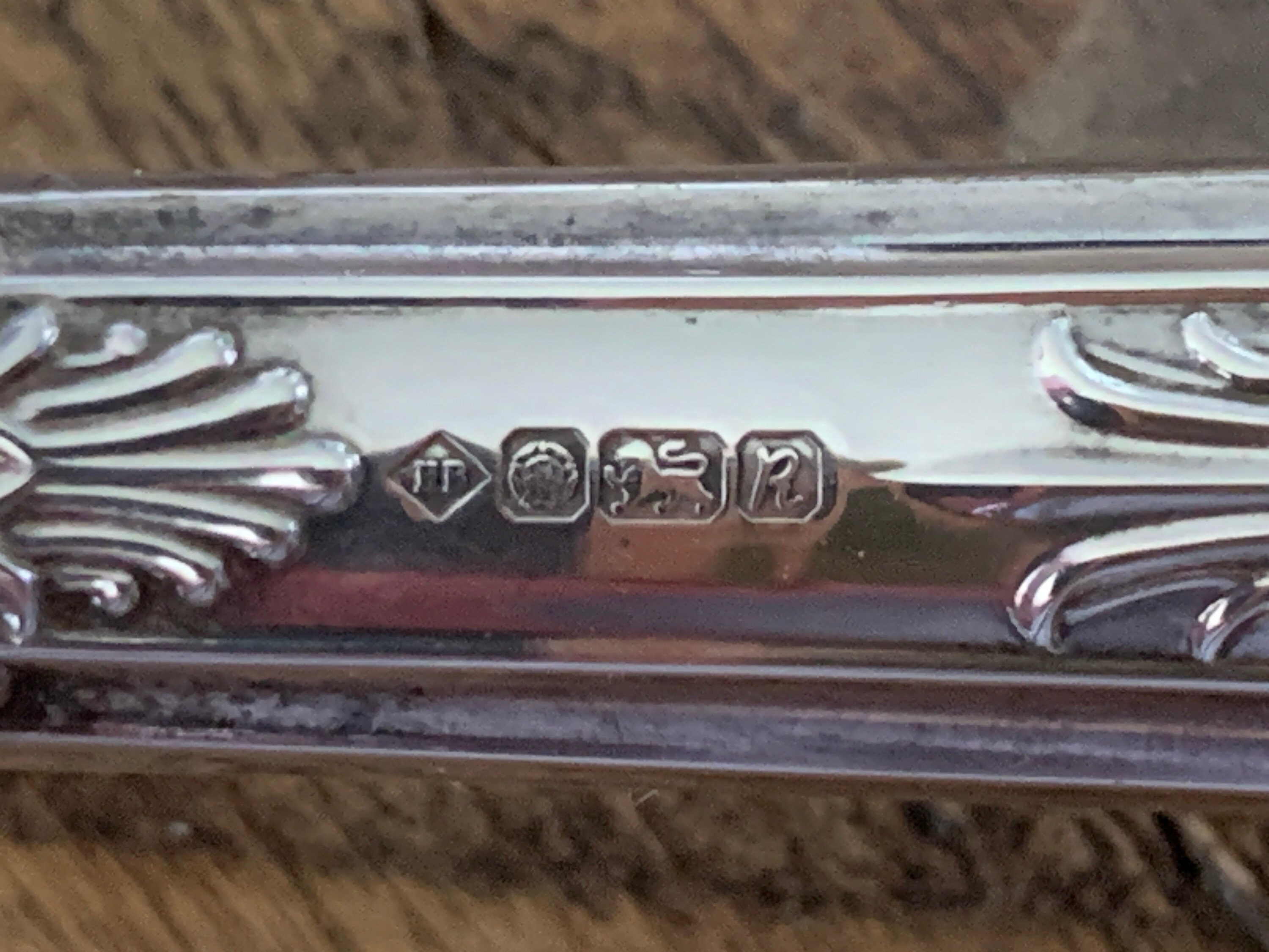 Vintage Solid Silver Handle - Butter Knife, With Sheffield Stainless ...