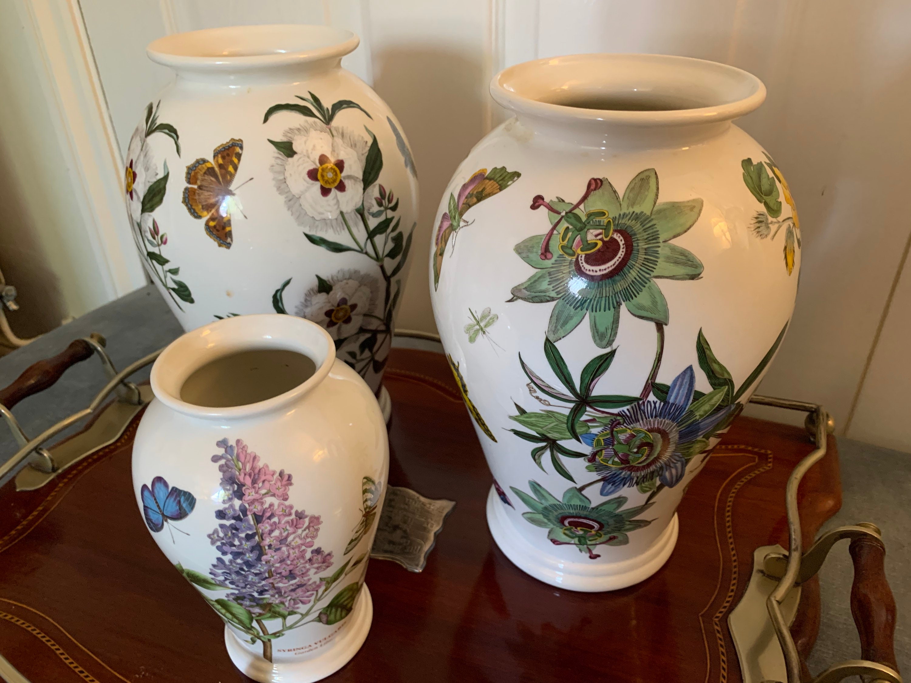 Portmierion Botanic Garden Vases Large and Small - Etsy