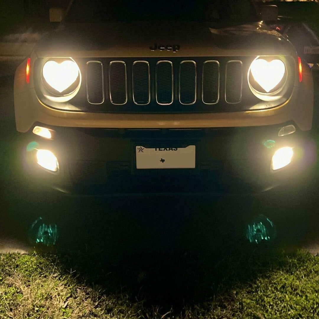 Headlight Frame Accessory Decor Decal Renegade Car Mod Custom - Etsy