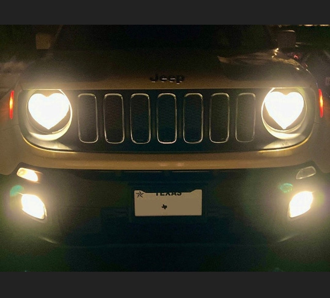 Headlight Frame Accessory Decor Decal Renegade Car Mod Custom - Etsy