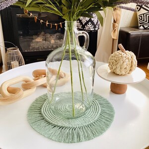 Macrame Round Placemat - Etsy