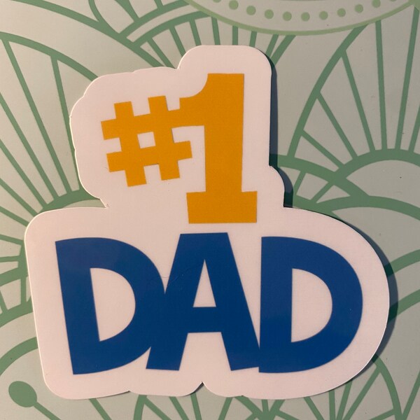 Number 1 Dad - Etsy