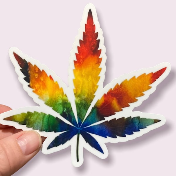 Pot Leaf Stickers - Etsy