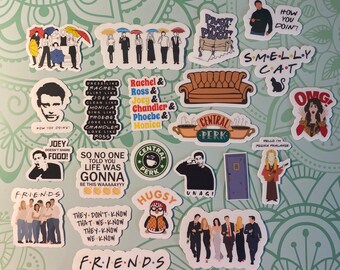 Friends Stickers - Etsy