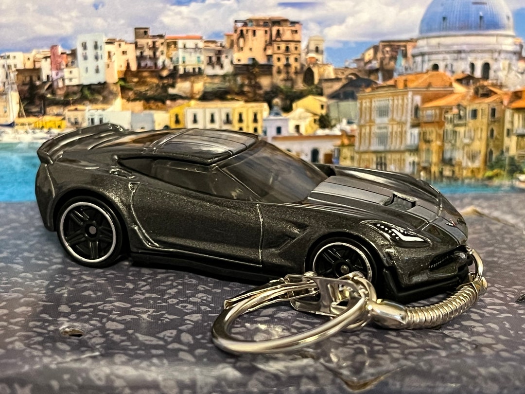 Chevrolet Chevy Corvette Grey C7 Z06 Keyring Keychain - Etsy