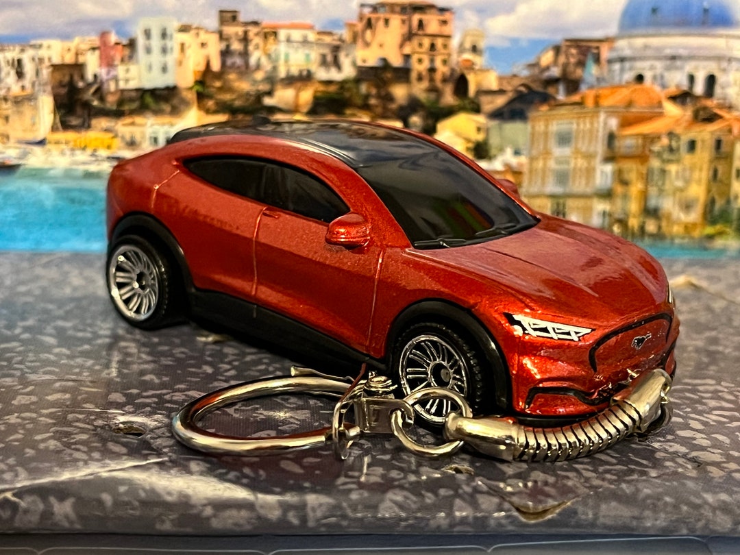 Ford Mustang Mach-e Mach E Red Keyring Keychain - Etsy