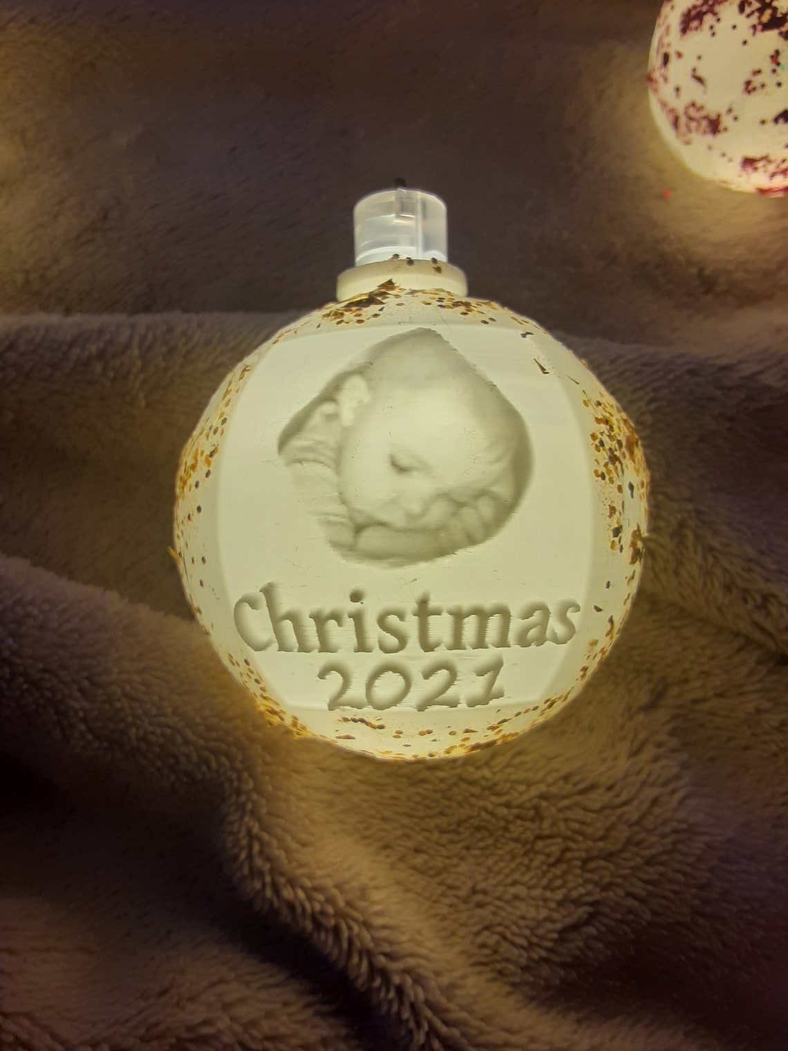 Customized 3D Lithophane Ornaments | Etsy