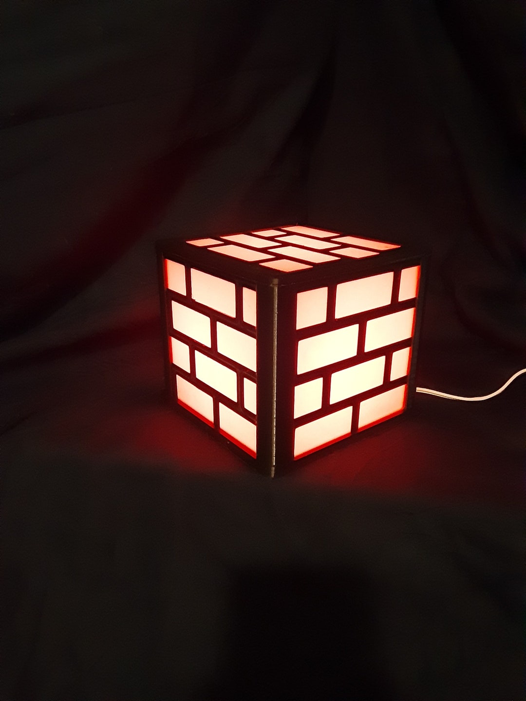 3D Cube Light, Block/brick Design - Etsy