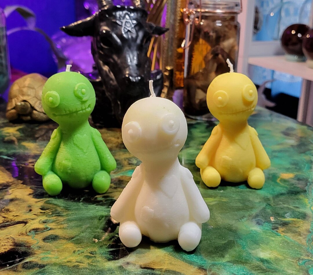 Voodoo Doll Candle - Etsy