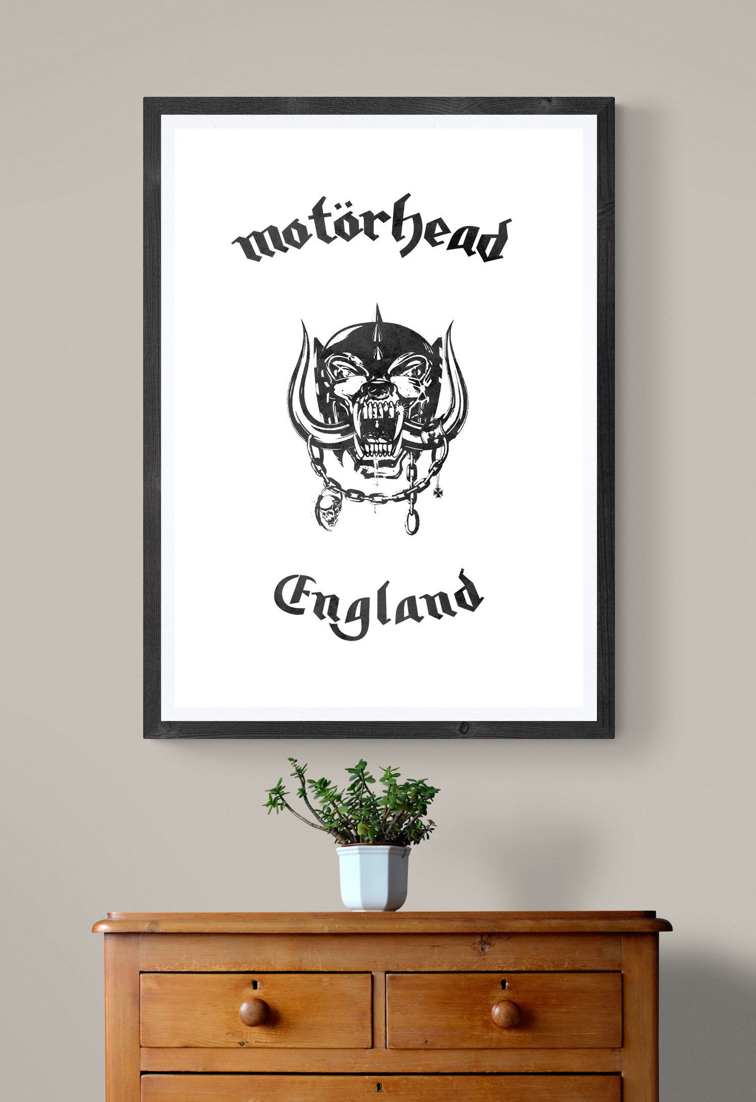 Retro Motorhead Printable Poster | Print at Home Vintage Poster ...