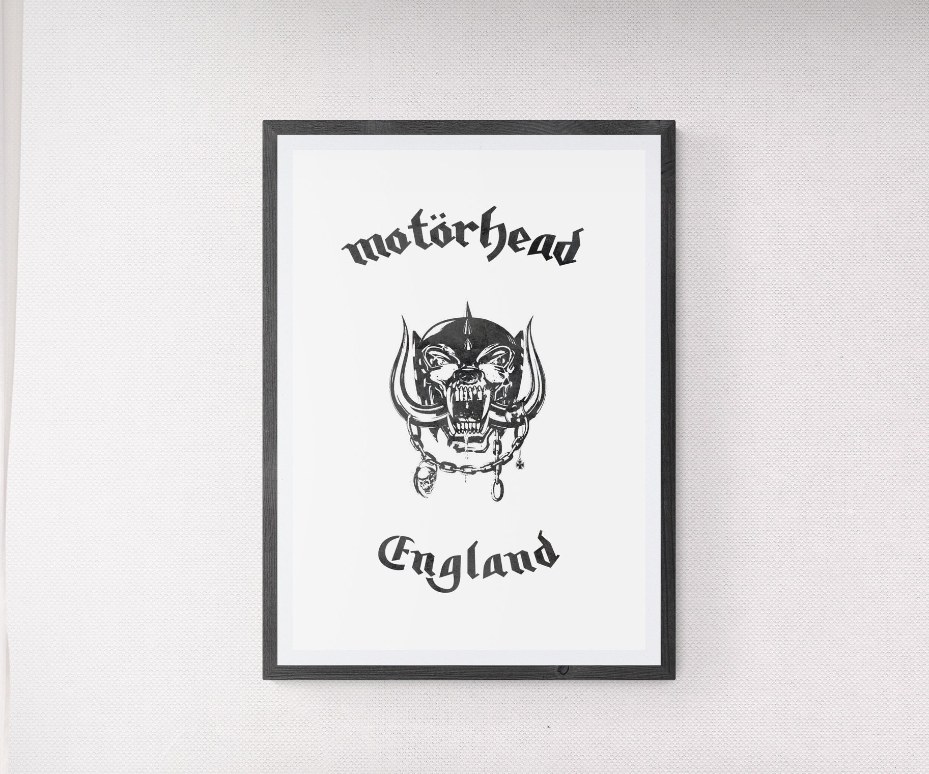 Retro Motorhead Printable Poster | Print at Home Vintage Poster ...