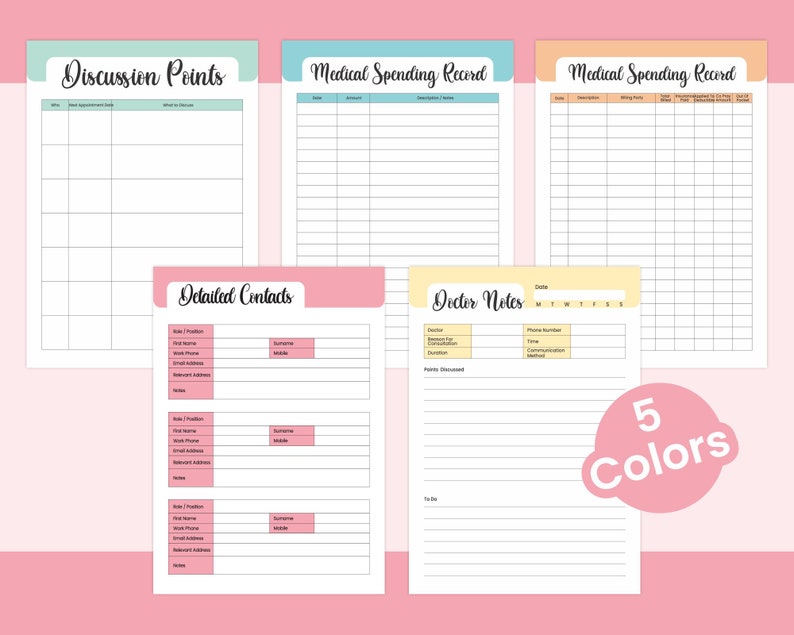 Printable Autism Planner Autism Carer Binder Autistic Child Planner Ads ...