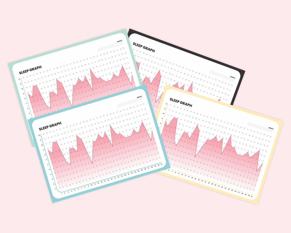 Printable Daily Sleep Tracking Sheet Sleep Chart Notes Sleep | Etsy