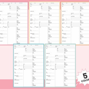 Printable Cardiac Nurse Report Sheet, ICU Nursing Patient Report ...
