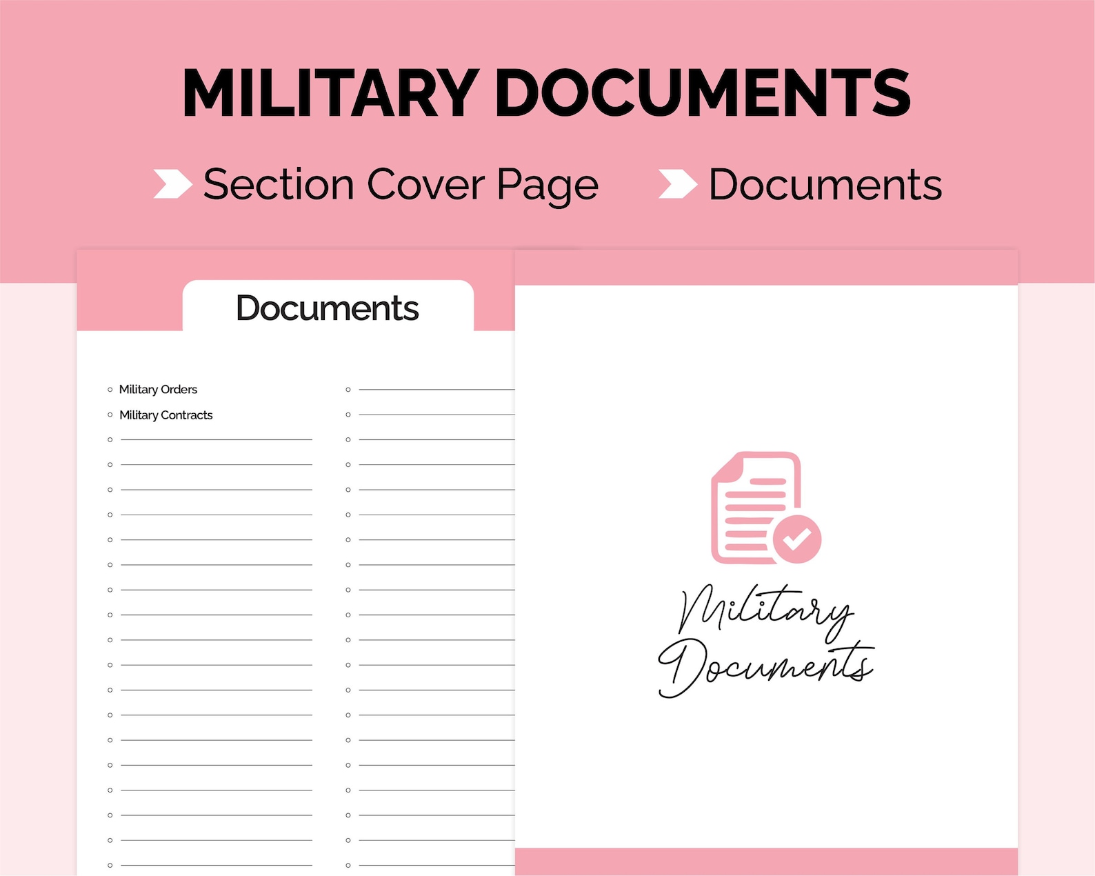 Pcs Binder Printable, A4 Moving Planner, Military Move Planner, Pcs ...
