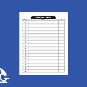 Laboratory Notebook 100 Pages Digital Goodnote Science Gift Lab Book ...