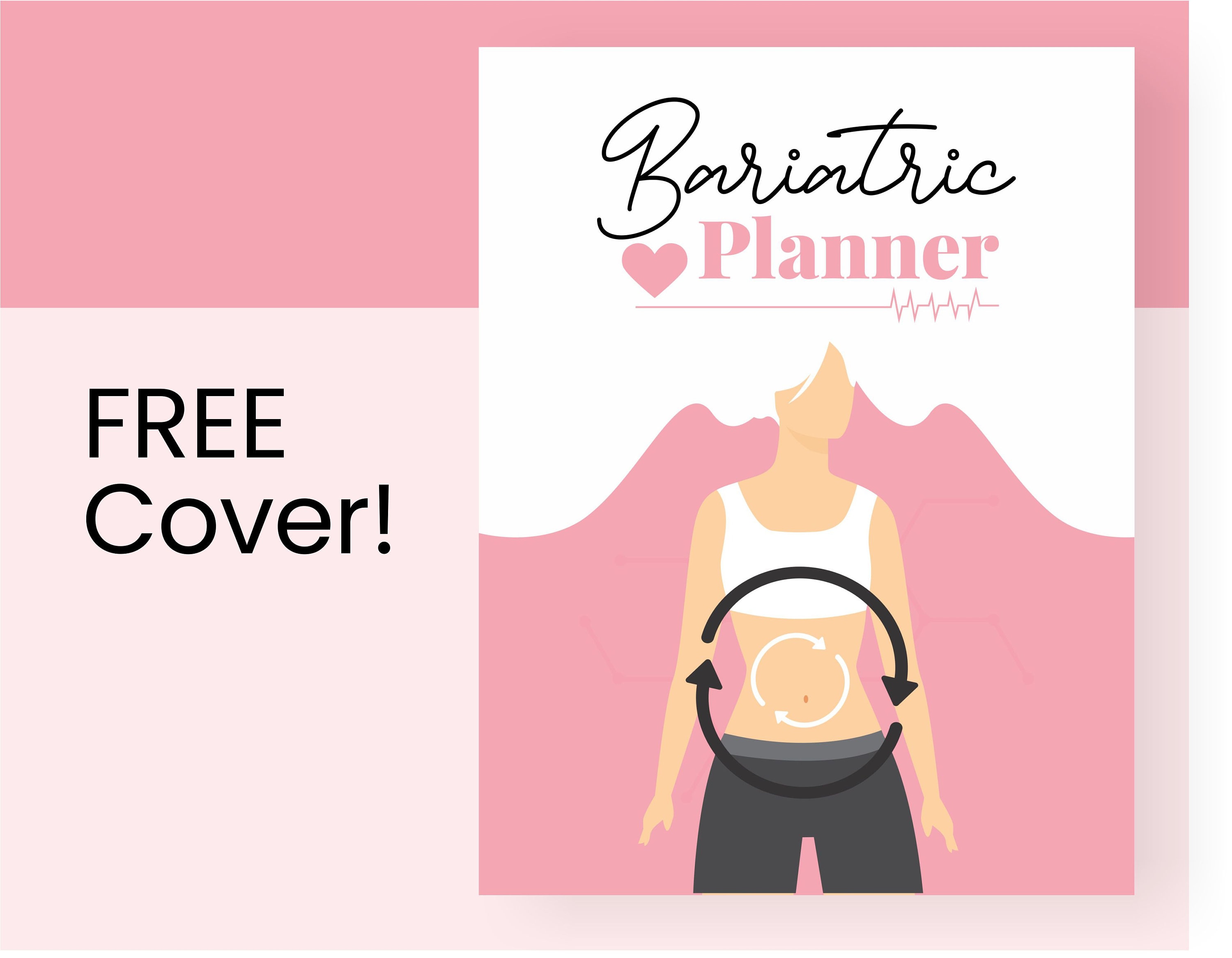 Printable Bariatric Planner, Gastric Sleeve Tracker, Bariatric Surgery ...