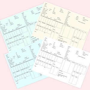 Printable 1 Patient Maternity Postpartum Nursing Report Sheet, Digital ...