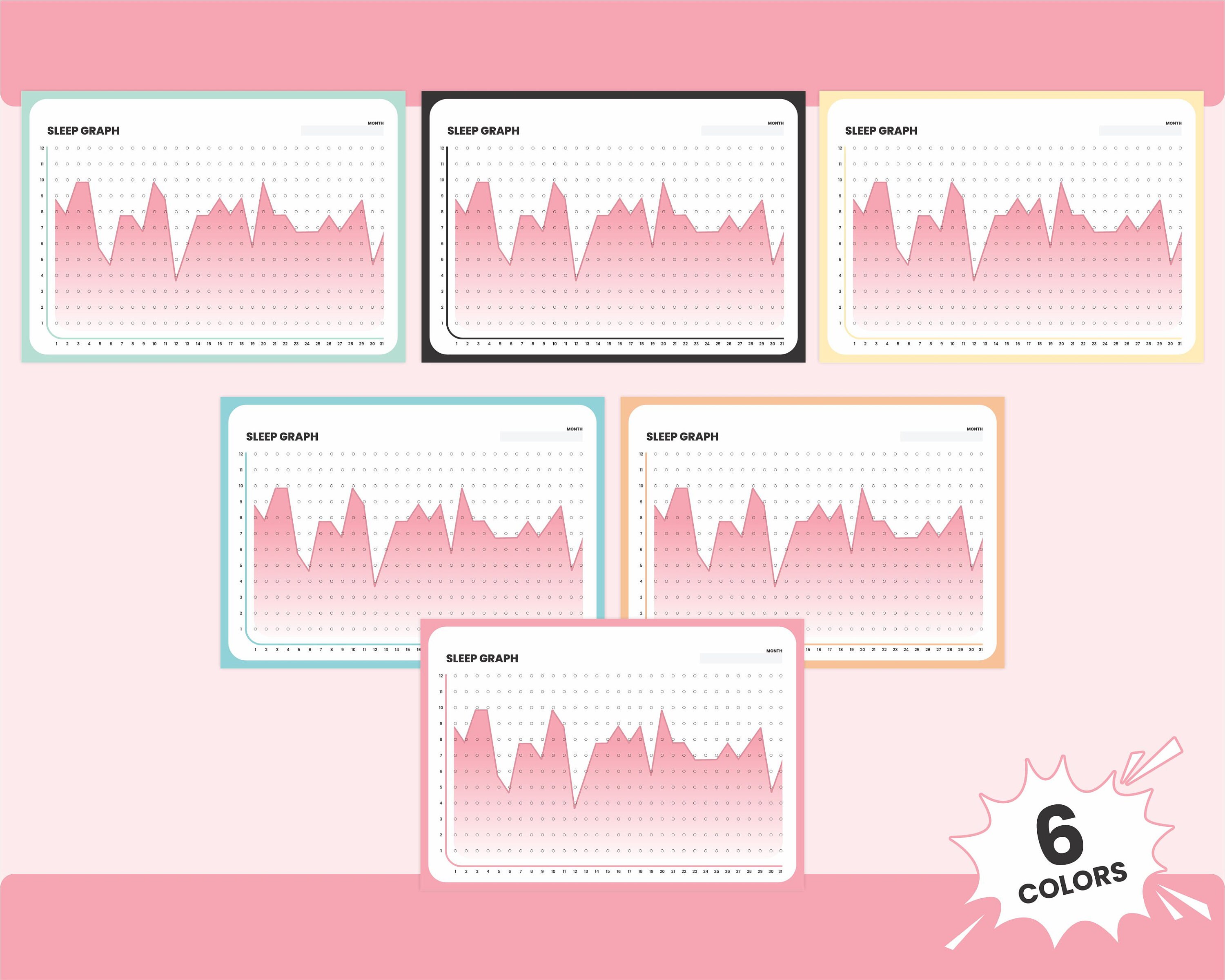Printable Daily Sleep Tracking Sheet, Sleep Chart Notes, Sleep Log ...