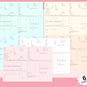 Printable 1 Patient Maternity Postpartum Nursing Report Sheet, Digital ...
