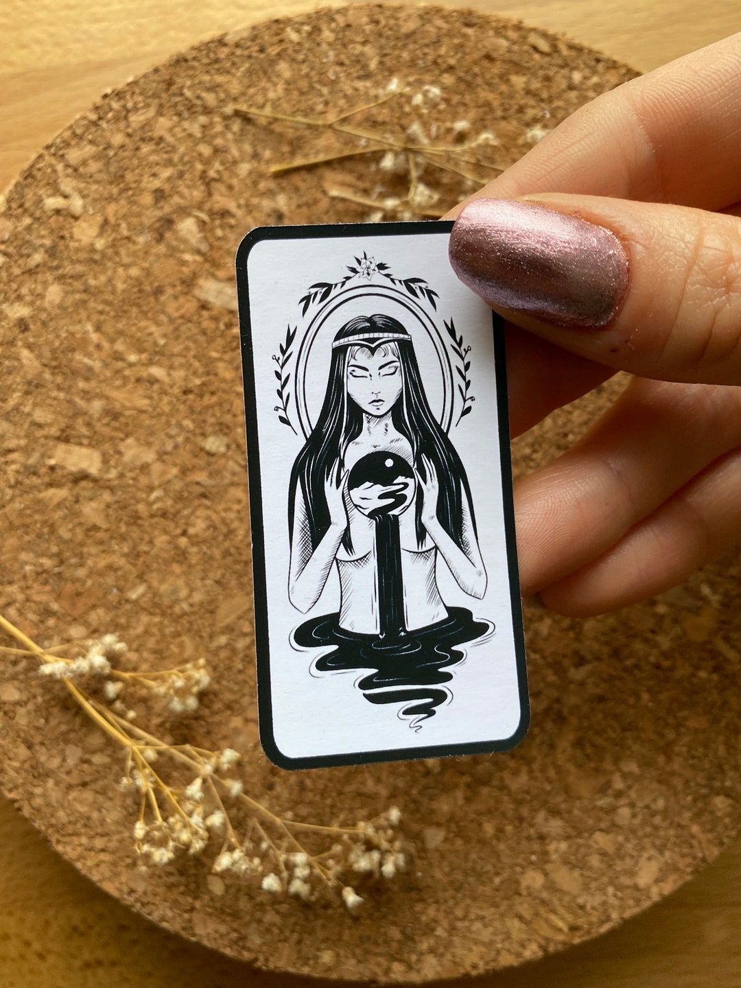 Magic Wiccan Woman Sticker Pagan Sticker Stay Wild Moon Child Sticker ...