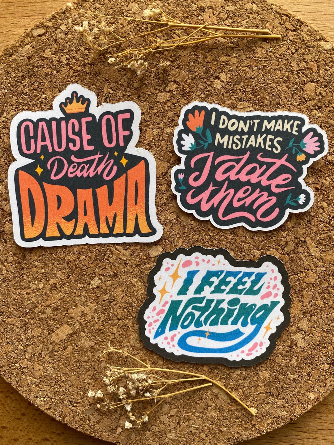 Anti Valentines Sticker Set Stay Single Sticker I Feel Nothing Sticker ...