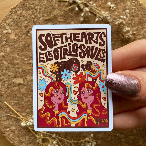 Hippie Sticker - Etsy