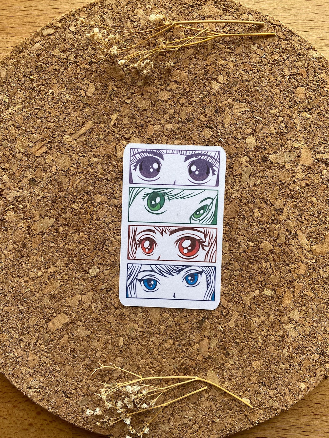 Anime Eye Sticker Kawaii Anime Sticker Anime Girl Sticker Manga Lover ...