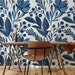 Boho Blueberries Peel and Stick Wallpaper | Scandinavian Design for ...