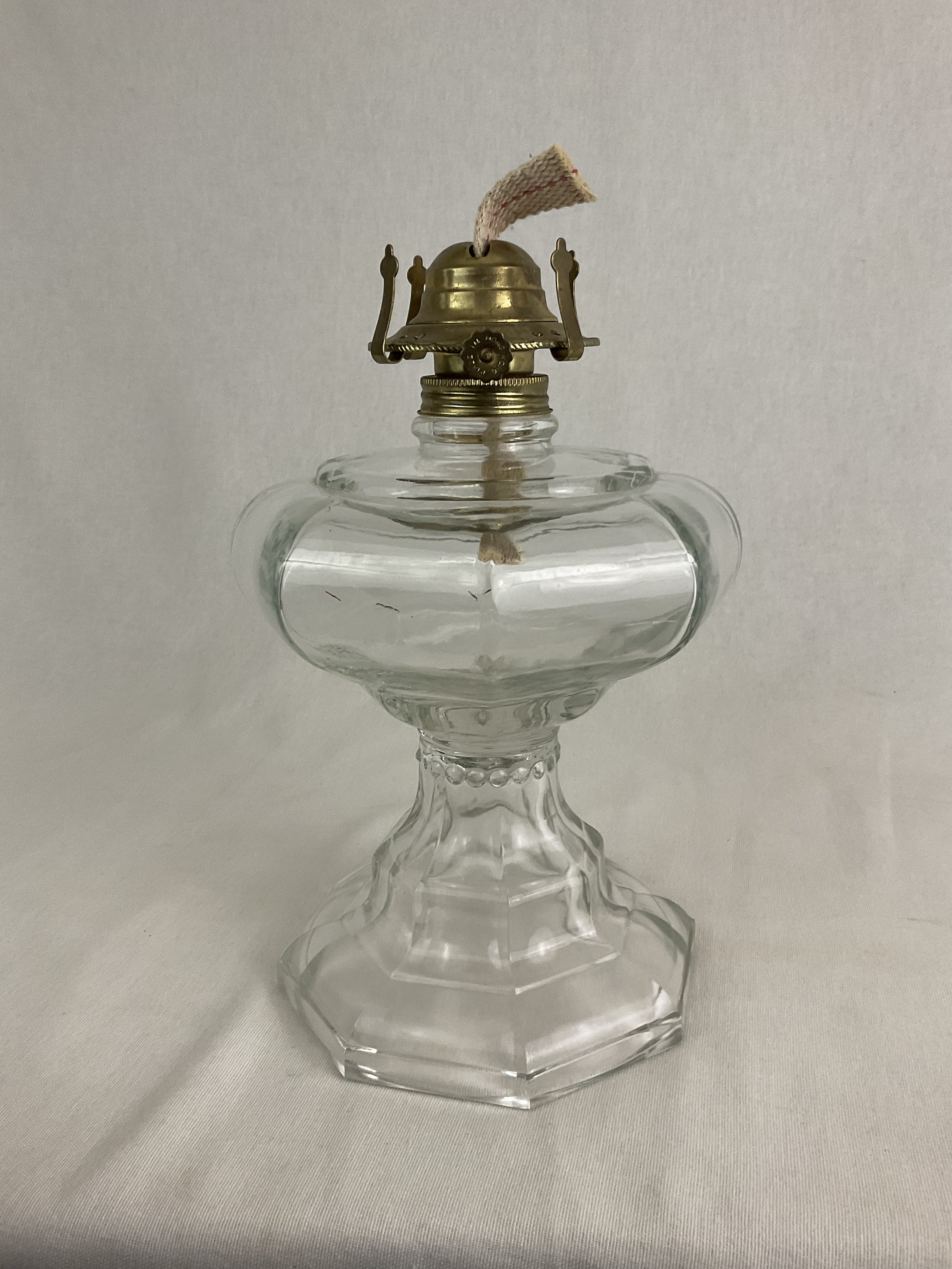 Large Vintage Glass Oil Lamp, EAGLE USA Brand - Etsy