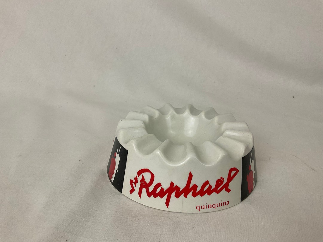 St Raphael Quinquina Badonvillier Old Bar Bistro Ashtray Rare French ...