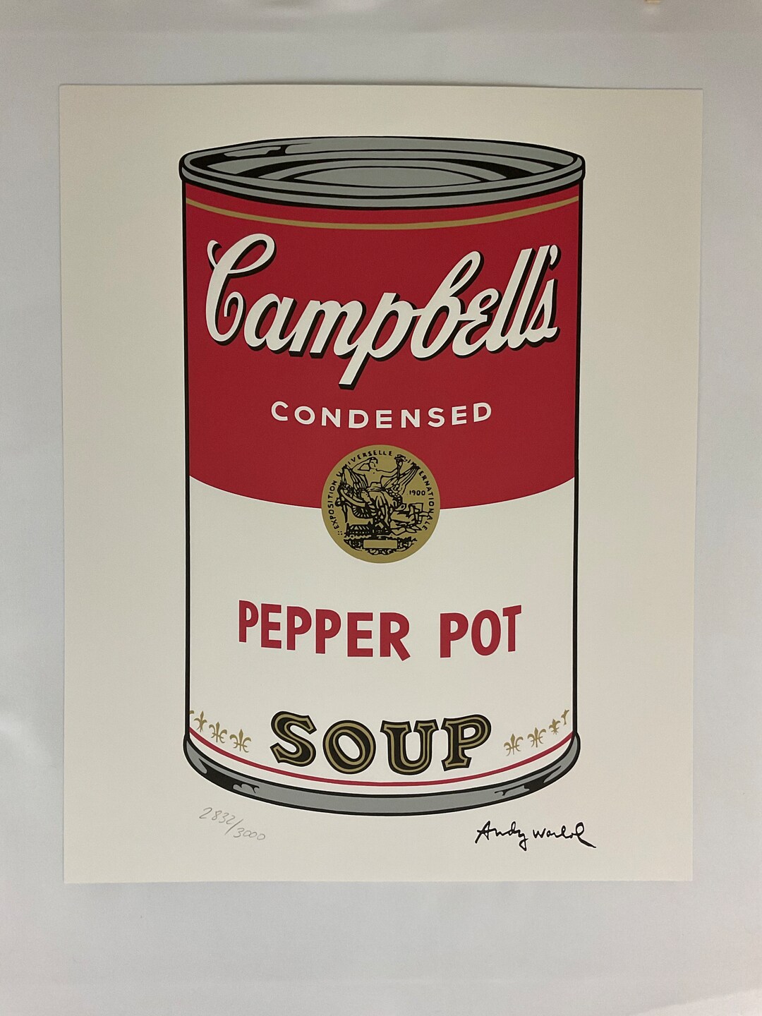 Andy WARHOL (after) Campbell Soup Pepper Pot - Etsy