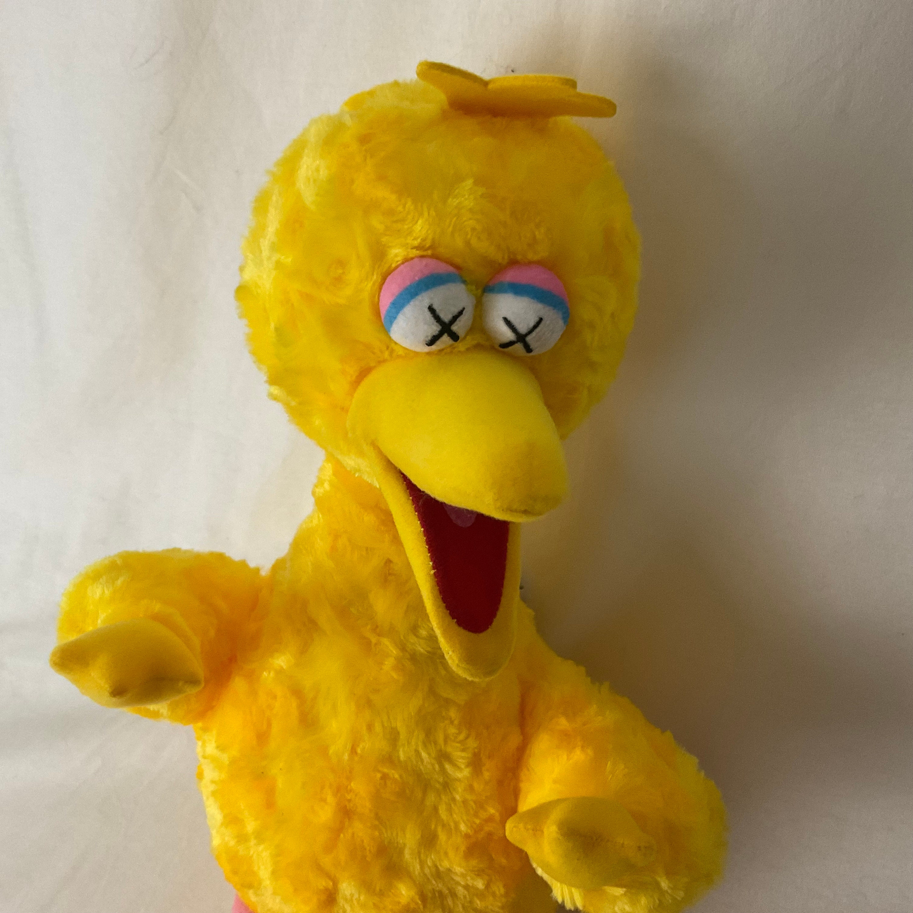Plush Big Bird Kaws Sesame Street UNIQLO - Etsy Plush Big Bird Kaws Sesame Street UNIQLO - Etsy