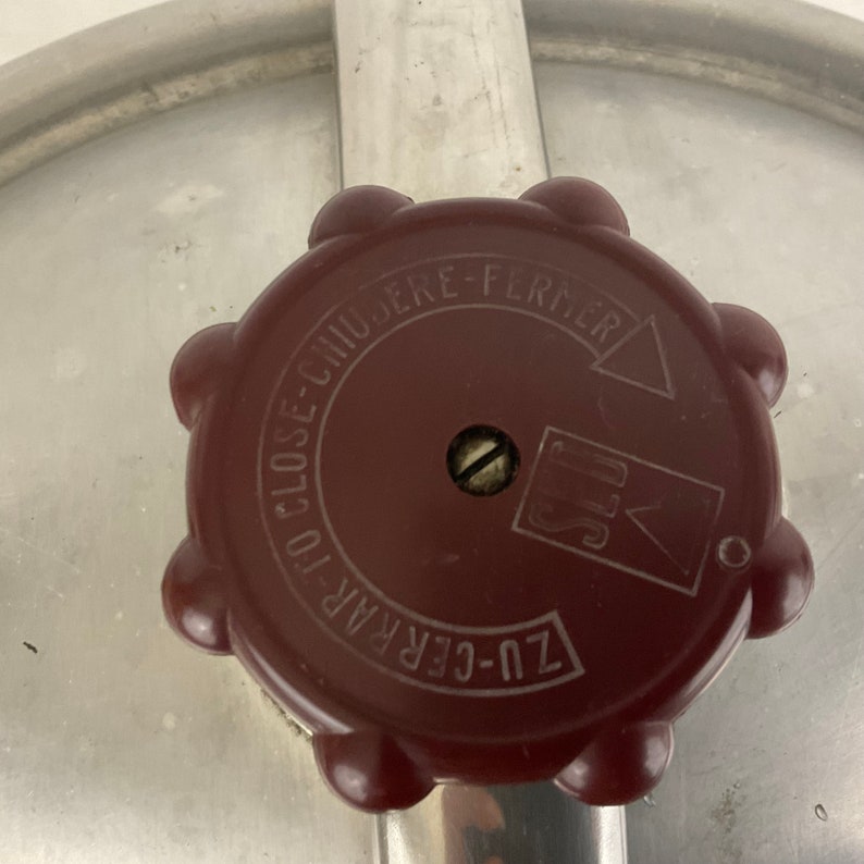 Rare SEB Oval Aluminum Pressure Cooker 10 Liters Vintage French Antique ...