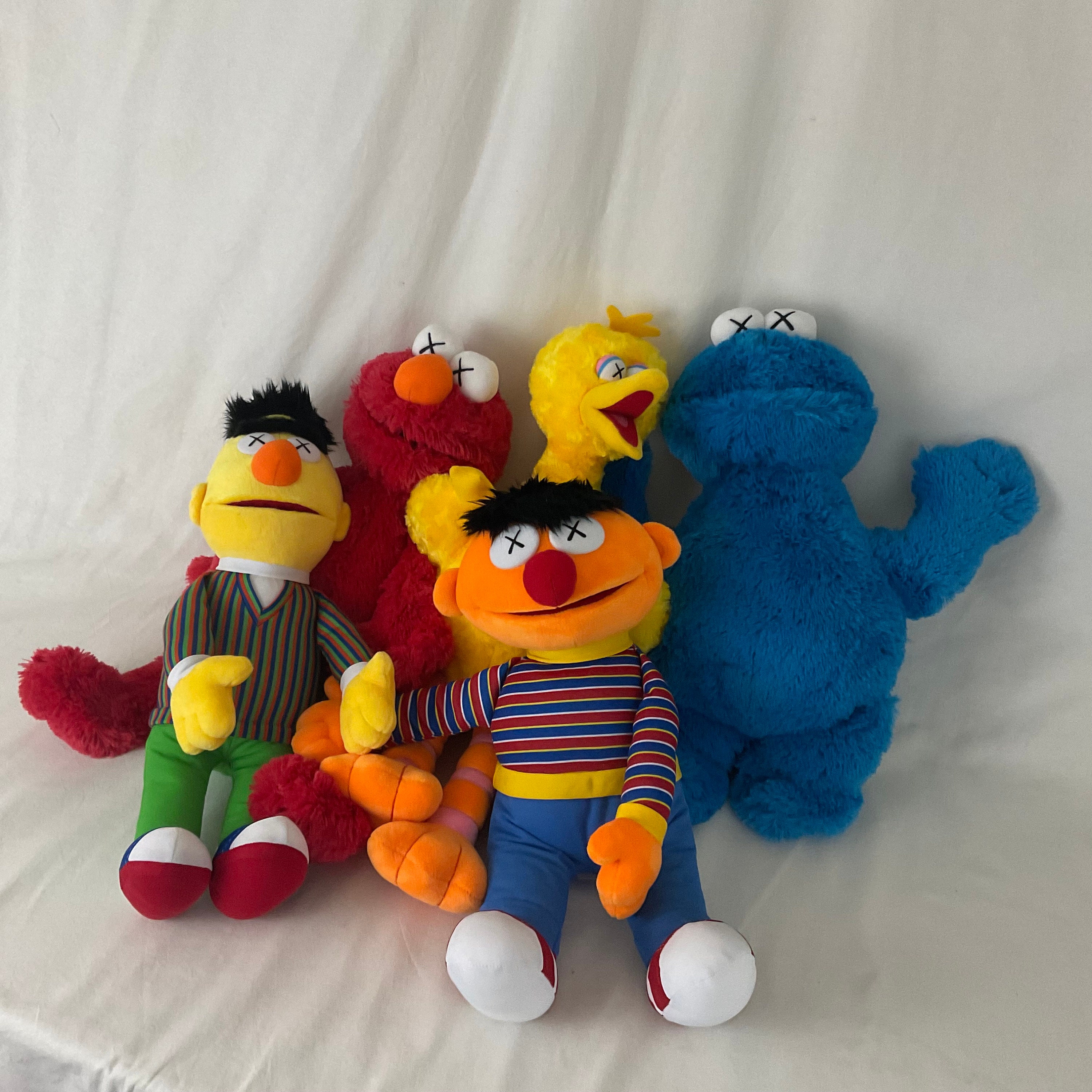 Plush Elmo Kaws Sesame Street UNIQLO - Etsy