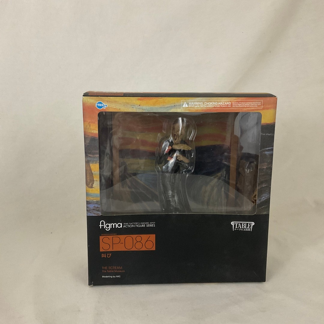 The Table Muséum Le Cri De Munch the Scream FIGMA Action Figure SP-086 ...