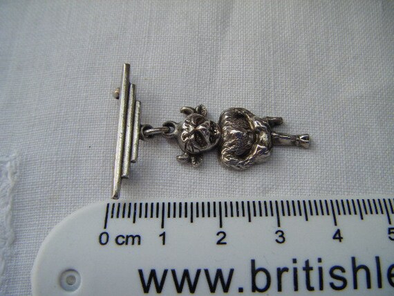 Lincolnshire Imp Art Deco Gargoyle Silver 850 Brooch … - Gem