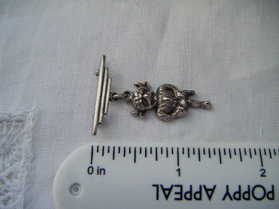 Lincolnshire Imp Art Deco Gargoyle Silver 850 Brooch … - Gem