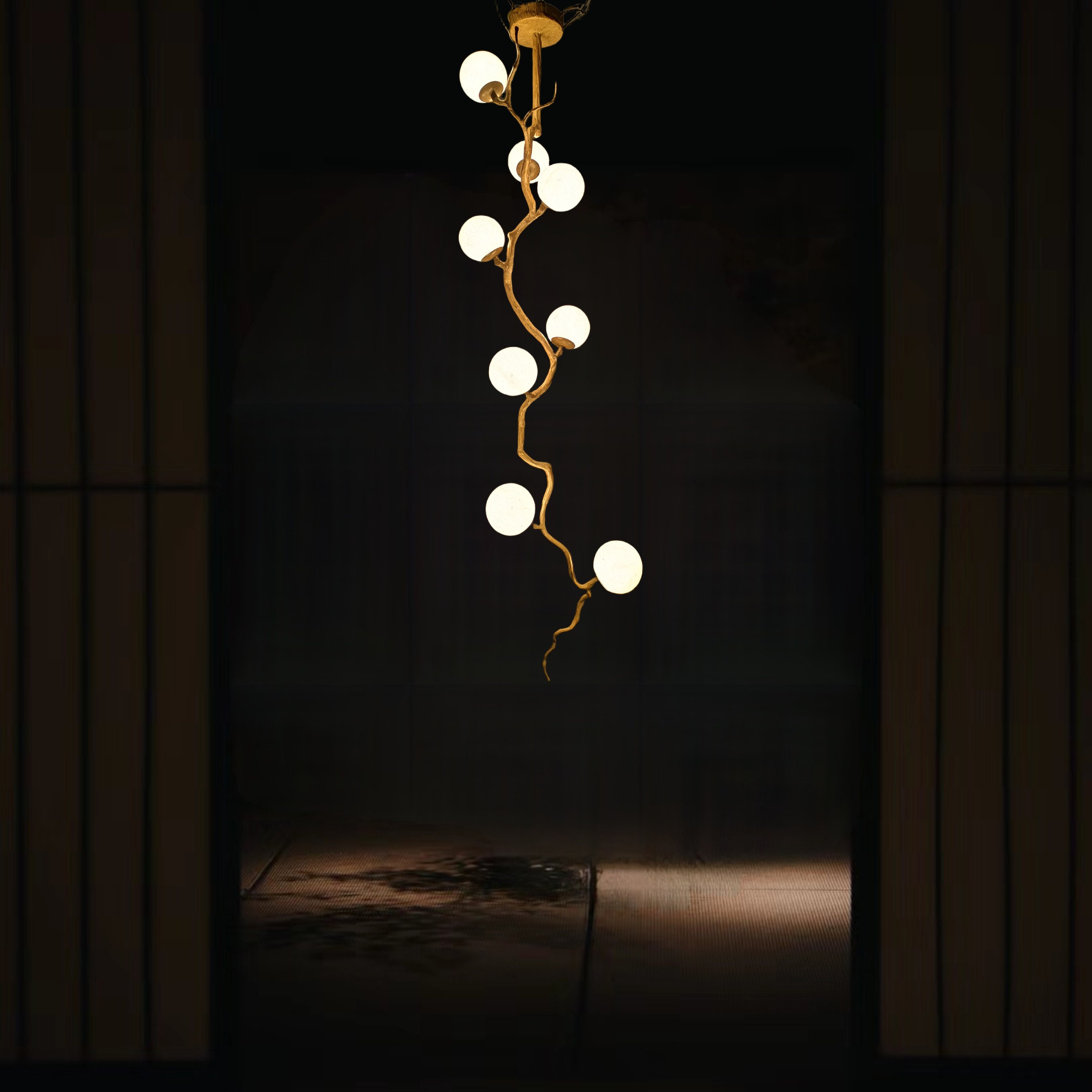 Tree Branch Bubble Pendant Light for Home and Shops Art Decor, 8 Lights ...