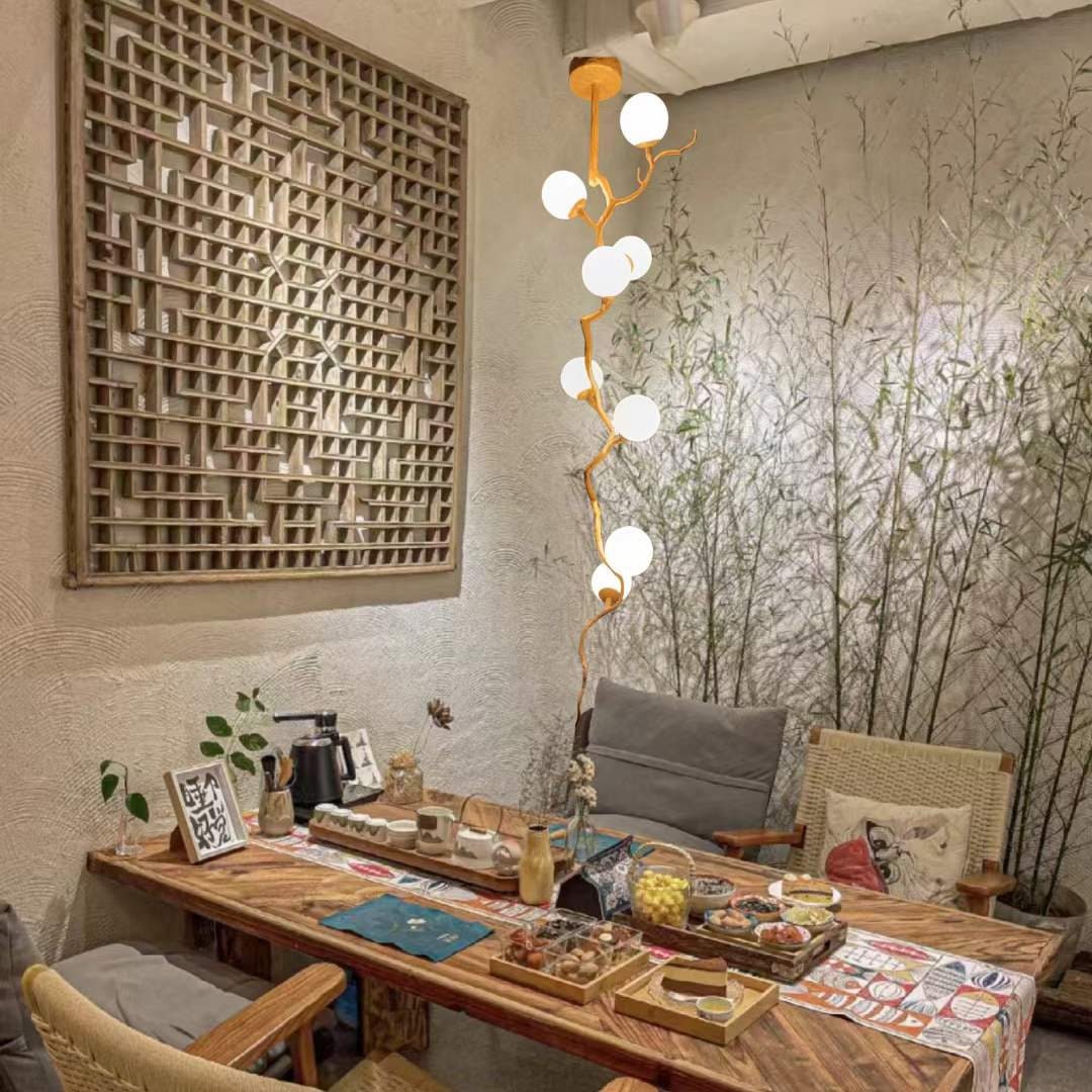 Tree Branch Bubble Pendant Light for Home and Shops Art Decor, 8 Lights ...