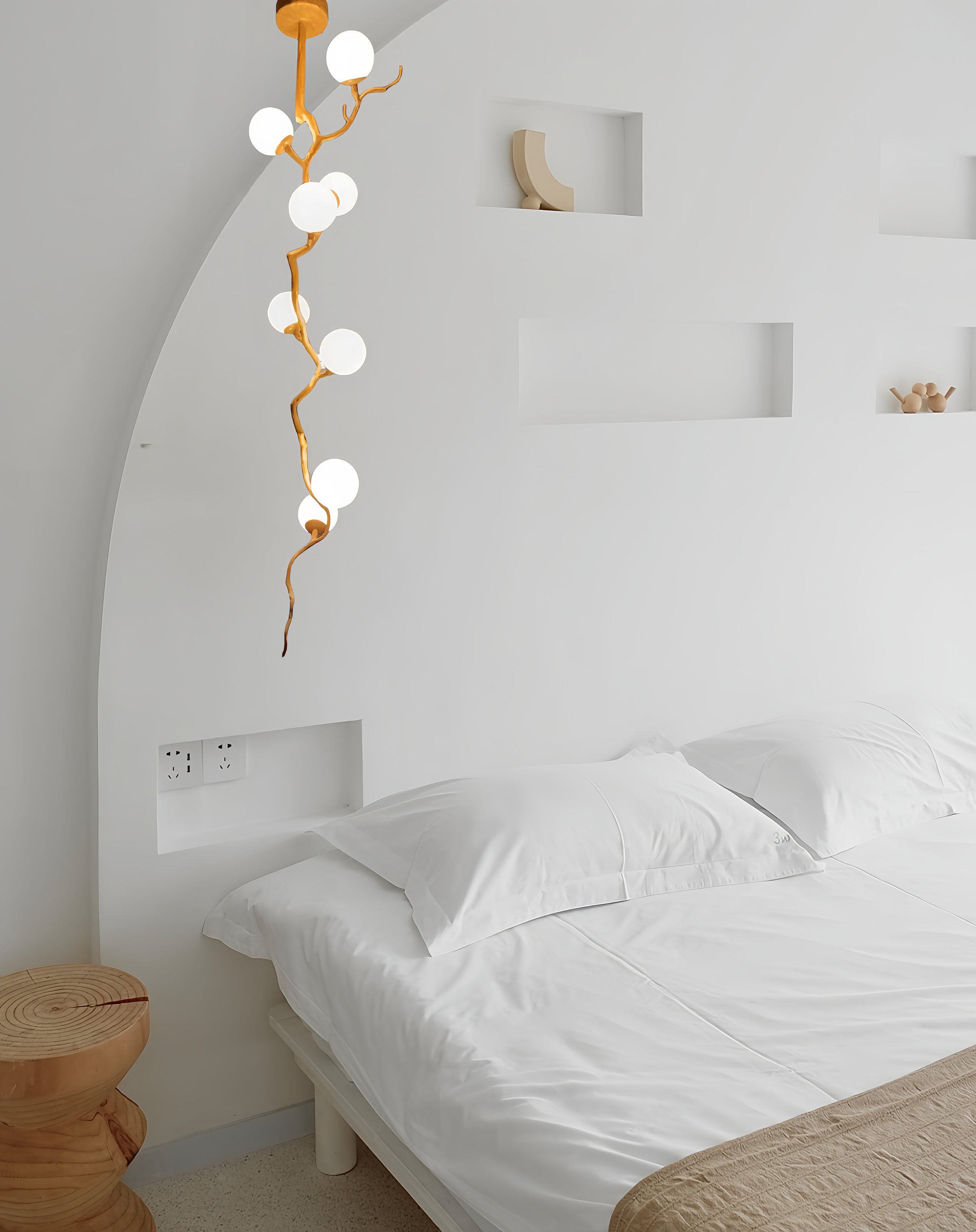 Tree Branch Bubble Pendant Light for Home and Shops Art Decor, 8 Lights ...