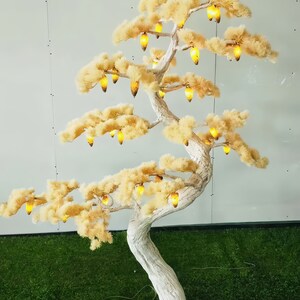 Personalized Pine Tree Floor Lamp,the Guests Greeting Pine ...