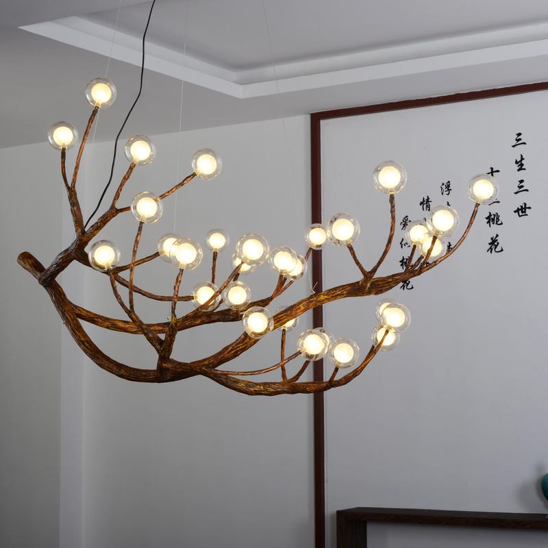 Rustic Chandelier - Etsy