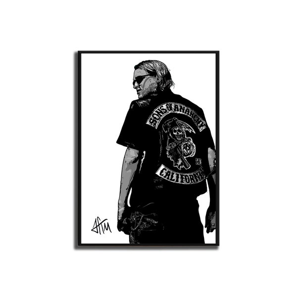 Sons of Anarchy Art - Etsy UK