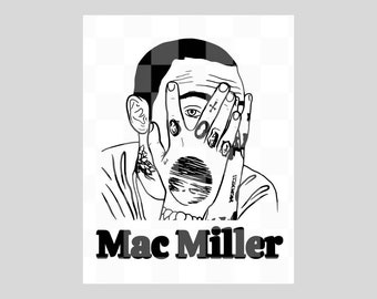 Mac miller svg - Etsy Canada