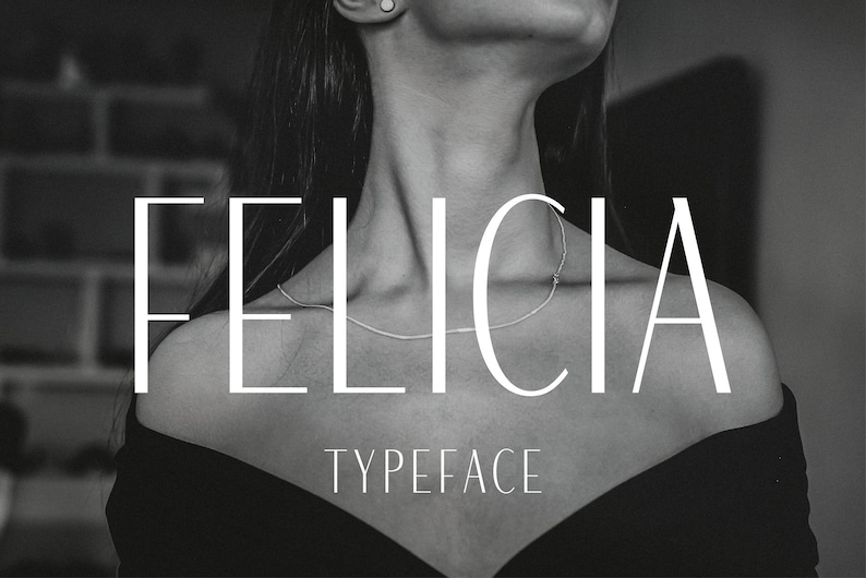 Felicia - Sleek Luxury Font | Elegant Font, Modern Font, Fashion Font ...