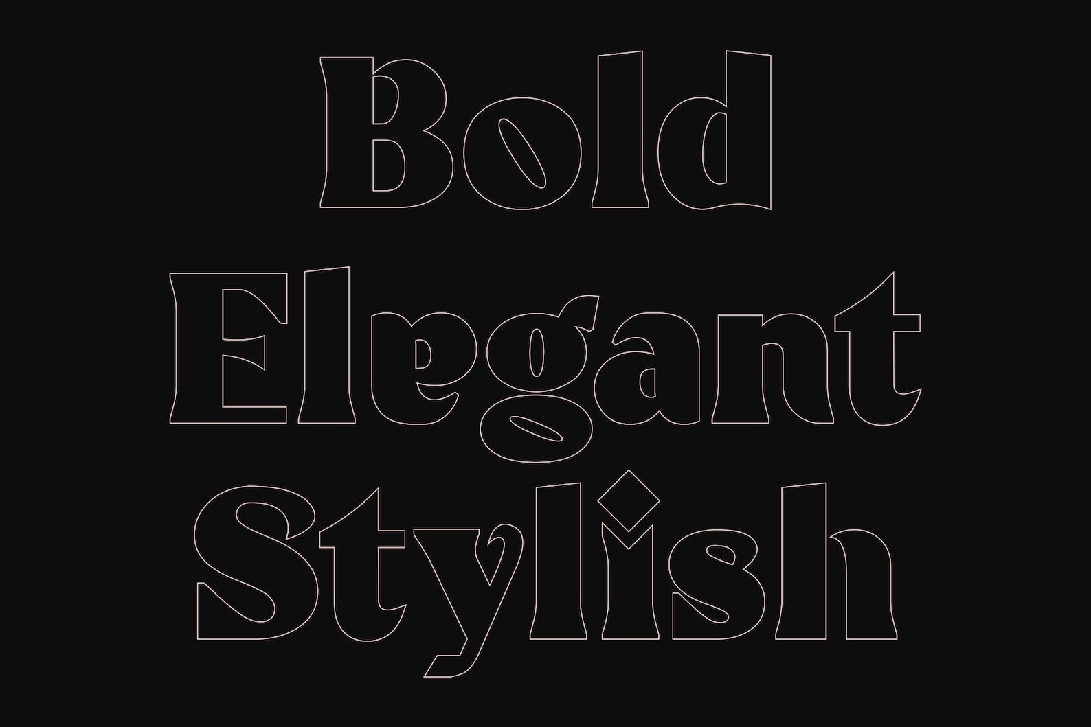 Unmatched - Stylish Display Font | Fashion Font, Modern Font, Elegant ...